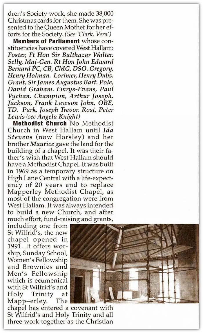 P15-West Hallam-Mapperley History